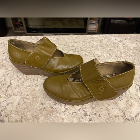 Fly London | Shoes | Fly London Green Wedge Shoes | Poshmark
